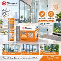 China GP Acetic Silicone Sealant Fast Dry Eco-Friendly Sealant for Glass and Aquariums for sale