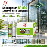 China GP-806 Acetoxy Silicone Sealant for Aquarium and Glass Applications for sale