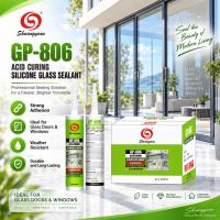China GP-806 Professional Silicone Glass Sealant for Glass Showcase and Aluminum for sale