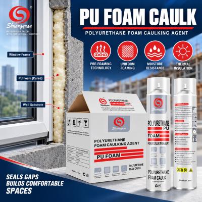 China Professional PU Foam Caulking Agent for Window and Door Installation for sale