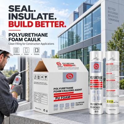 China Shuangyuan Polyurethane Foam Caulking Agent for Professional Projects for sale
