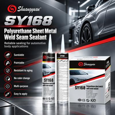 China SY168 Polyurethane Sheet Metal Weld Seam Sealant for Automotive Body Repair for sale