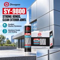 China SY-9800 Weather-Resistant Silicone Sealant for Glass Curtain Wall Joints for sale
