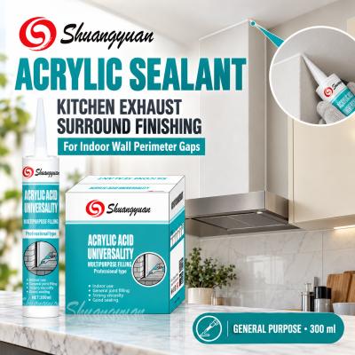 China 300 ml Acrylic Sealant for Skirting Boards and Interior Wall Gaps for sale