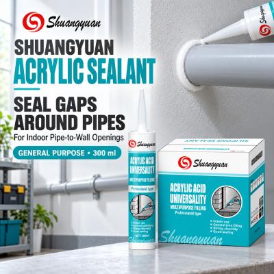 China Acrylic Sealant for Kitchen Exhaust Surrounds and Interior Wall Gaps for sale