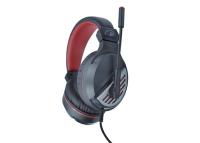 China Nintendo Switch Gaming Headset 50mm Red And Black With Mic Gaming Headphones for sale