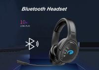 China Bluetooth Wireless Gaming Headset , 3.5mm Plug Bluetooth Over Ear Headset for sale