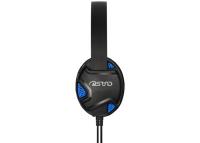 China 3.5plug MONO Gaming Headset With Mic Comfort Fit Braided Cable for sale
