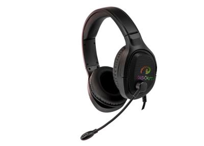 China 50mm Driver Omnidirection Wired RGB Gaming Headset With Breath Light for sale