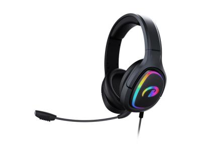 China 3V FCC Cable 2.2m RGB Gaming Headset Led Light Up Gaming Headphones OEM for sale