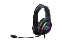 China POK Plastic ABS RGB Wired Headset Ergonomics Headband Light Up Headset for sale