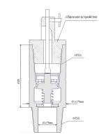 China НТ55 R3 Inside blowout preventer, WP: 70Mpa, Temp. -40-70 degree C OD 178MM X ID 76MM, HT55 for sale
