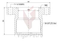 China ADAPTER FLANGE 7-1/16