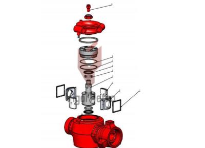China SPM / FMC Plug Valve Repair Kits 2