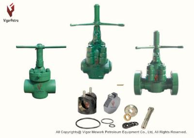 China Mud Gate valve, API 6A flanged 10 000 psi, with BX ring inconel inlay. Size 3-1/16in, max working pressure 7500psi for sale