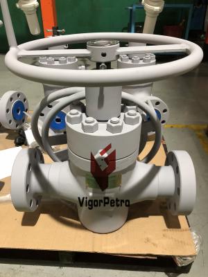China VALVE, GATE, FULL PORT, FLGD, EE, PSL2, 5000 PSI, SIZE. 2 1/16 IN NACE-MR-01-75, API 6A for sale