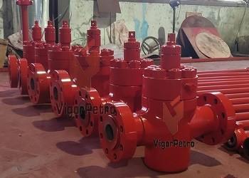 China GATE VALVE FOR CHRISMASTREE/WELLHEAD, WEDGE TYPE SOLID, 3 1/8