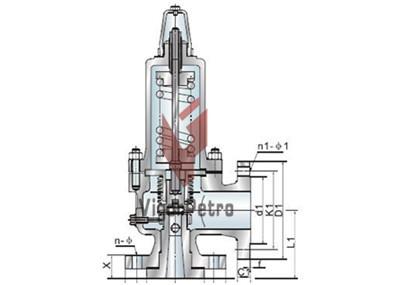 China Safety Valve –Model No 1737WD , Tag No F01 Sizing Base ASME sec-1,Butt Welded & RF,Inlet size 2”,Outlet size 3” for sale