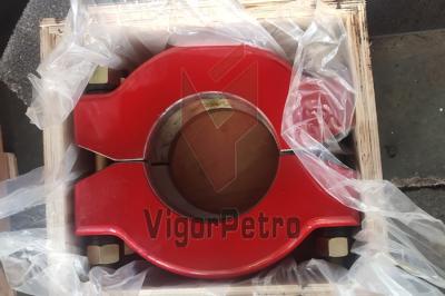 China Hub clamp #5 for 3-1/16”Nominal Bore, 10M Working Pressure completed with Nut/bolts and washers. API 16A MONOGRAMMED for sale