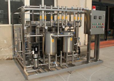 China Stainless Steel UHT Sterilization Machine Semi-Automatic Plate Type Sterilizer 1-5T/h Capacity 85-145°C for sale