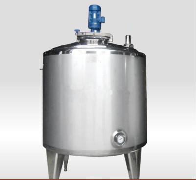 China Stainless Steel Jacketed Mixing Tank with 50mm Insulation and 36-60 RPM Agitator for Food & Pharmaceutical Processing for sale