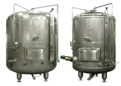 China Stainless Steel Wine Fermentation Tank 500-7000L Capacity with SUS304/SUS316L Construction for sale