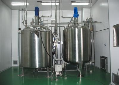 China Stainless Steel Mixing Tank 1000L 2000L 3000L for Food & Beverage Processing with CE/ISO Certification for sale