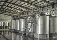 China 100L-8000L Sanitary Mixing Tank SUS304 Stainless Steel with 60mm Insulation for Food Processing for sale