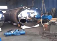 China Kaiquan Stainless Steel Mixing Tank 100L-8000L Capacity with SUS304/SUS316L Construction for Dairy and Beverage Processing for sale