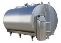 China Stainless Steel Milk Cooling Tank 200L-10000L Capacity with 5kW-70kW Refrigeration for Dairy Processing for sale