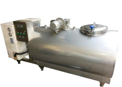 China Stainless Steel Milk Cooling Tank 200L-10000L with Copeland Compressor 5.9KW-18KW Power for sale