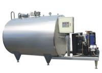 China Stainless Steel Milk Cooling Mixing Tank 200L to 10000L with ABB Siemens Motor for sale
