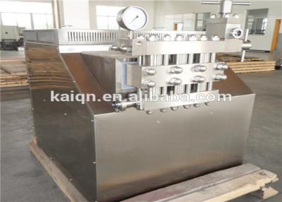 China Two Stage High Pressure Homogenizer Machine 25MPa 40MPa 5000L/H for Milk Juice Cream Processing for sale