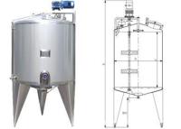 China Stainless Steel Mixing Tanks 10L-30,000L Capacity with 0.25-0.6MPa Jacket Pressure for Industrial Applications for sale