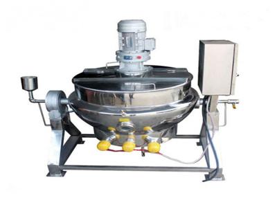 China 200L 300L Electric Heating Jacketed Kettle with Mixer Scraper - SUS304 Stainless Steel, 150°C Max Temperature for sale