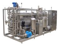 China PLC Screen UHT Tubular Sterilization Machine 5000LPH Capacity for Milk, Juice & Beverage Processing for sale