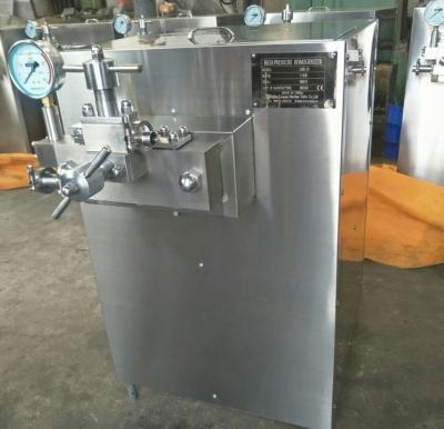 China Two Piston High Pressure Homogenizer for Dairy Processing - 25MPa Capacity, 2000L-6000L Flow Rates for sale