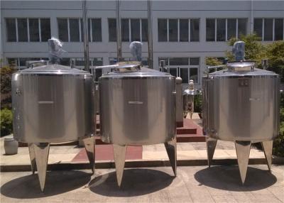 China 3000L 4000L Stainless Steel Mixing Tank Insulated Water Storage Tank CE ISO for sale