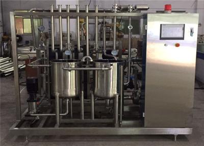 China 2000LPH Automatic Milk Pasteurization Machine with 137°C UHT Sterilization for Juice and Dairy Processing for sale