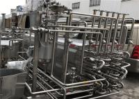 China 2000 LPH Automatic UHT Steam Pasteurizer Plate Sterilizer with 137°C Temperature for Beverage Processing for sale