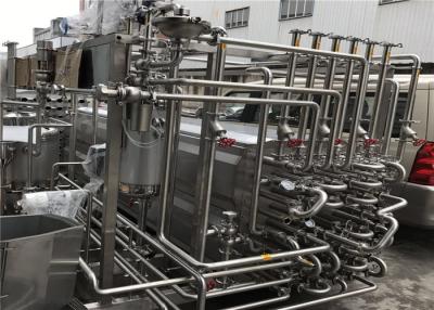 China 2000 LPH Automatic UHT Steam Pasteurizer Plate Sterilizer with 137°C Temperature for Beverage Processing for sale