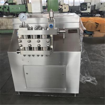 China 10000L Two-Stage High Pressure Homogenizer for Dairy Industry with 75kW Motor and 50mm Feed Pipe for sale