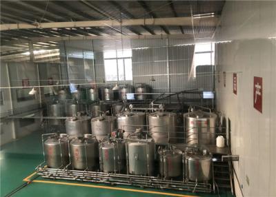China Stainless Steel Jacketed Mixing Tank with Circulating Heating System - 500L to 7000L Capacity, SUS304/SUS316L Construction for sale