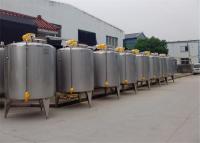 China Sanitary Stainless Steel Mixing Tank with Agitator - 500L to 7000L Capacity, SUS304/SUS316L Construction for sale