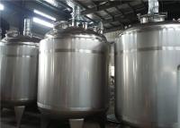 China Kaiquan Stainless Steel Mixing Tank 500-20000L Capacity with Agitator Options for Food & Pharmaceutical Processing for sale