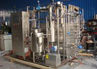 China Automatic UHT Sterilization Machine Tubular Type For Milk Juice Liquid for sale