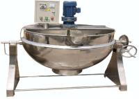 China Food Grade Stainless Steel Jacketed Kettle 100L-1000L Capacity with 304 SS Construction and 0.15 Mpa Working Pressure for sale