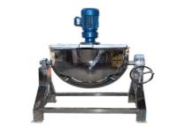 China Industrial Jacketed Cooking Kettle 50-600L Capacity with Steam or Electrical Heating for Food Processing for sale