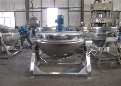 China Stainless Steel Jacketed Cooking Kettle 200L Electric Heating for Ketchup Sauce Jam for sale