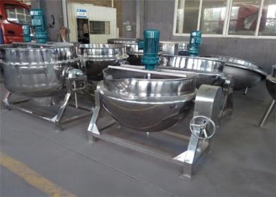 China Stainless Steel Jacketed Kettle 200L Industrial Soup Cooking Kettle with Planetary Stirring for sale
